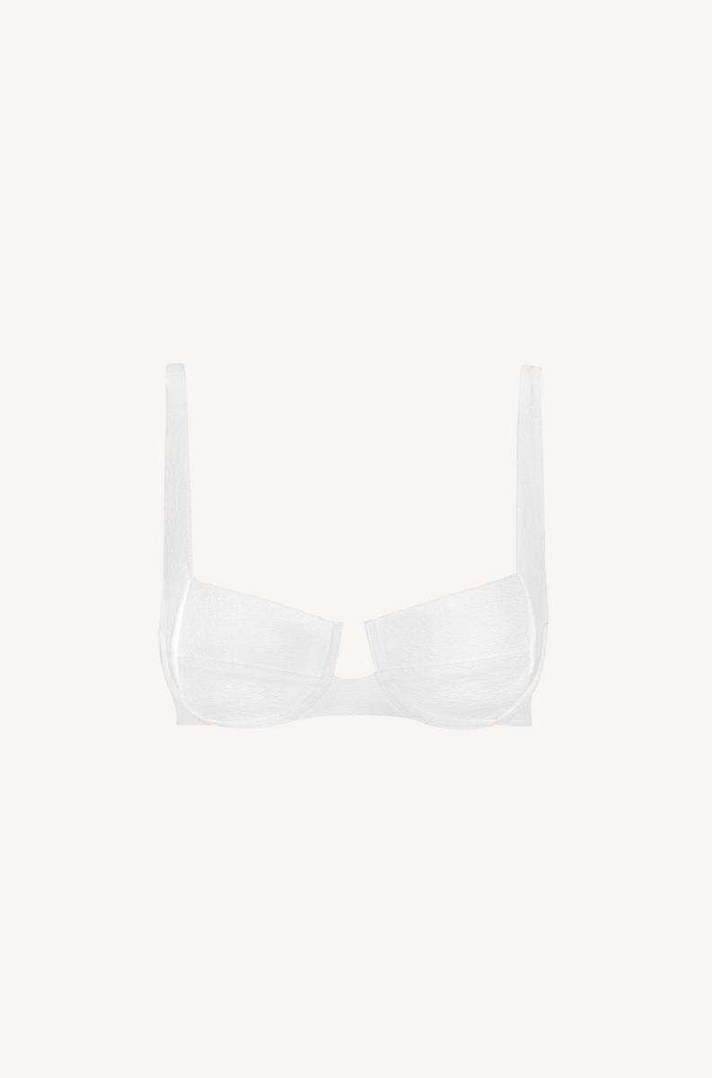 Bloom Bra / Textured White – BELAMER